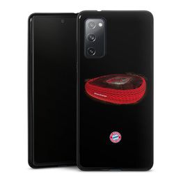 DeinDesign Galaxy S20 FE Handy Silikon H&uuml;lle Case schwarz Handyh&uuml;lle Fcb Official Licensed Product Fc Bayern M&uuml;nchen Stadium