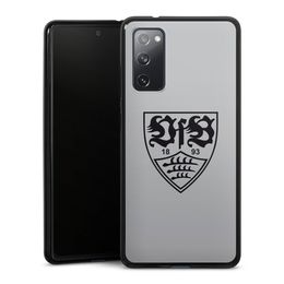 DeinDesign Galaxy S20 FE 5G Handy Silikon H&uuml;lle Case schwarz Handyh&uuml;lle Vfb Stuttgart Official Licensed Product Logo