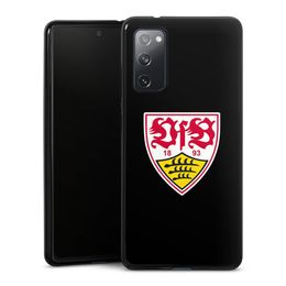 DeinDesign Galaxy S20 FE 5G Handy Silikon H&uuml;lle Case schwarz Handyh&uuml;lle Official Licensed Product Vfb Stuttgart Coat Of Arms