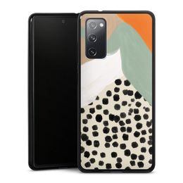 DeinDesign Galaxy S20 FE Handy Silikon H&uuml;lle Case schwarz Handyh&uuml;lle Abstract Kunst Boho