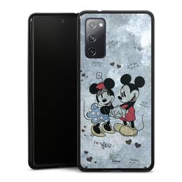 DeinDesign Galaxy S20 FE 5G Handy Silikon H&uuml;lle Case schwarz Handyh&uuml;lle Vintage Disney