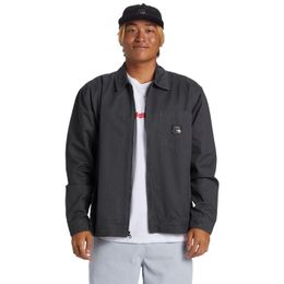 Bomberjacke Quiksilver "DNA Surf Harrington", Herren, Gr. XS, braun (tarmac), 100% Baumwolle, Jacken
