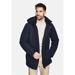 Parka NEW CANADIAN, Herren, Gr. 25, blau (dunkelblau), 100% Polyester, unifarben, klassisch, ohne Ausschnitt, Jacken, mit wind- und wasserabweisendem Obermaterial