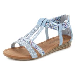 Lascana Damen Sandale, hellblau, Gr&ouml;&szlig;e 42