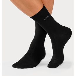 H.I.S. H.I.S Herren Socken, 4x schwarz, Größe 43/44