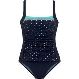 Lascana Damen Badeanzug, marine-t&uuml;rkis, Gr&ouml;&szlig;e 36B