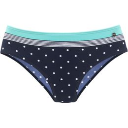Lascana Damen Bikini-Hose, marine-t&uuml;rkis, Gr&ouml;&szlig;e 42A/B/C/D