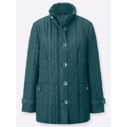 WITT Damen Steppjacke in w&auml;rmender Qualit&auml;t, petrol, Gr&ouml;&szlig;e 38