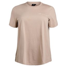 ZIZZI Shirt 'CHARLIN' female Brown size XXXL