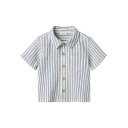 name it Button Up Shirt 'NBMFEDENIS' kids Blue, White size 74