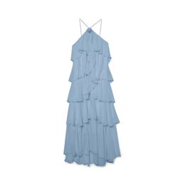 V&eacute;ro Moda Vero Moda Kleid 'FELICIA' Damen Gr&ouml;&szlig;e 36 blau Sommerkleid