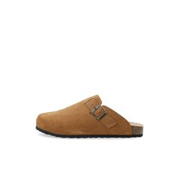 Bianco Pantolette 'LORENZO' Herren Gr&ouml;&szlig;e 44 camel