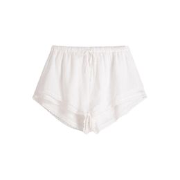 Bershka Shorts Damen Gr&ouml;&szlig;e 34 wei&szlig;