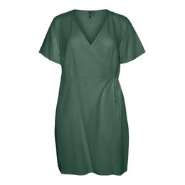Vero Moda Curve Kleid 'VMMymilo' Damen Gr&ouml;&szlig;e 52 gr&uuml;n Winterkleid