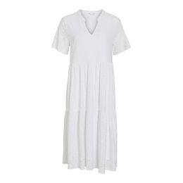 VILA Kleid 'VIKawa' Damen Gr&ouml;&szlig;e 34 wei&szlig; Sommerkleid
