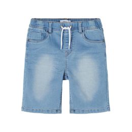 name it Shorts 'Ryan' Jungen Gr&ouml;&szlig;e 80 blue denim / karamell