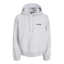 JACK & JONES Sweatshirt 'JCOUnion' male size S mottled grey / Black