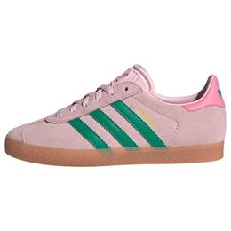 adidas originals Sneaker 'Gazelle' Jungen Gr&ouml;&szlig;e 37/37.5 gr&uuml;n / rosa