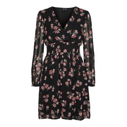 V&eacute;ro Moda Vero Moda Kleid 'ROSEY' Damen Gr&ouml;&szlig;e 34 mischfarben / schwarz Winterkleid