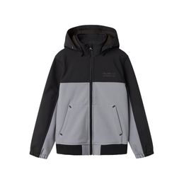 name it Jacke 'NKMAlfa 08' Jungen Gr&ouml;&szlig;e 164 stone / schwarz