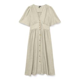 V&eacute;ro Moda Vero Moda Kleid 'VMMelaney' Damen Gr&ouml;&szlig;e 40 beige Winterkleid