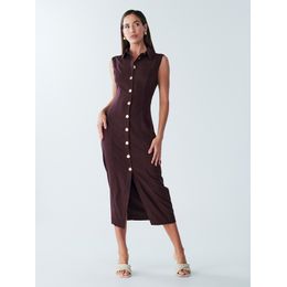 BWLDR Kleid 'STASSI' Damen Gr&ouml;&szlig;e 42 braun Winterkleid