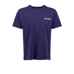 Key Largo T-Shirt ' VIVE LA VIDA ' Herren Gr&ouml;&szlig;e L gelb / dunkellila