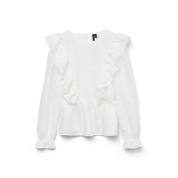 V&eacute;ro Moda Vero Moda Bluse 'VMOlina' Damen Gr&ouml;&szlig;e XS wei&szlig;