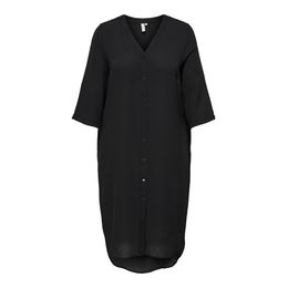 Only Carmakoma Kleid Damen Gr&ouml;&szlig;e 42 schwarz Winterkleid