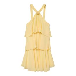 V&eacute;ro Moda Vero Moda Kleid 'VMFelicia' Damen Gr&ouml;&szlig;e 34 gelb Sommerkleid