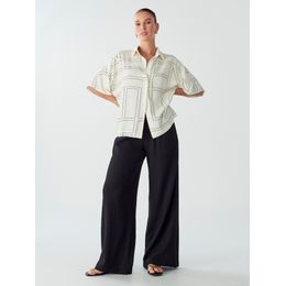 Willa Blouse 'DIANA' female size XL Black / White