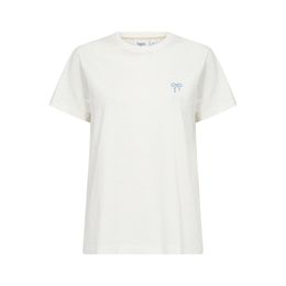 Saint Tropez T-Shirt 'Jadeen' Damen Gr&ouml;&szlig;e M hellblau / wei&szlig;