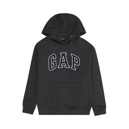 GAP Sweatshirt 'HERITAGE' Jungen Gr&ouml;&szlig;e 140/146 anthrazit / wei&szlig;