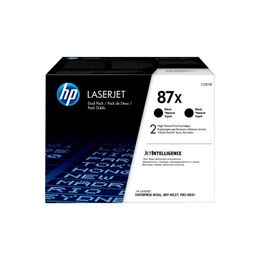 2er Original Multipack Set f&uuml;r HP CF287XD / 87X LaserJet Enterprise M 506 n Toner