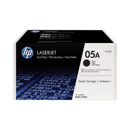 2er Original Multipack Set f&uuml;r HP CE505D / 05A LaserJet P 2054 D Toner