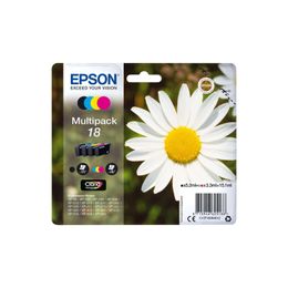 4er Original Multipack Set f&uuml;r Epson C13T18064012 / 18 Expression Home XP-212 Druckerpatronen