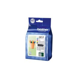 4er Original Multipack Set f&uuml;r Brother LC-3217VALDR MFC-J 6530 DW Druckerpatronen