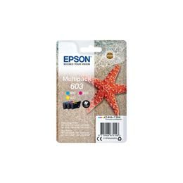 3er Original Multipack Set f&uuml;r Epson C13T03U54010 / 603 Workforce WF-2870 DWF Druckerpatronen