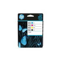4er Original Multipack Set f&uuml;r HP 6ZC72AE / 934/935 OfficeJet Pro 6830 Series Druckerpatronen