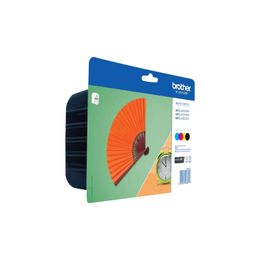 4er Original Multipack Set f&uuml;r Brother LC-129XLVALBP MFC-J 6720 DW Druckerpatronen