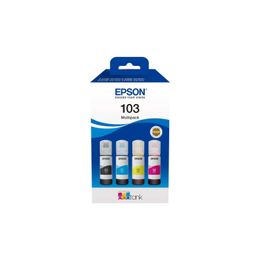 4er Original Multipack Set f&uuml;r Epson C13T00S64A / 103 Tintentanks