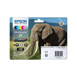 6er Original Multipack Set f&uuml;r Epson C13T24284011 / 24 Expression Photo XP-950 Druckerpatronen