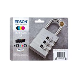 4er Original Multipack Set f&uuml;r Epson C13T35864010 / 35 Workforce Pro WF-4720 DWF Druckerpatronen