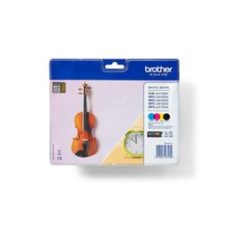 4er Original Multipack Set f&uuml;r Brother LC-127XLVALBP MFC-J 4710 DW Druckerpatronen