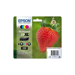 4er Original Multipack Set f&uuml;r Epson C13T29964012 / 29XL Expression Home XP-255 Druckerpatronen