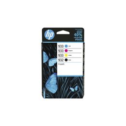 4er Original Multipack Set f&uuml;r HP 6ZC71AE / 932/933 Druckerpatronen