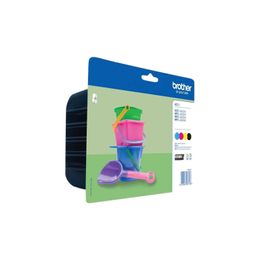 4er Original Multipack Set f&uuml;r Brother LC-221VALBP MFC-J 1170 DW Druckerpatronen