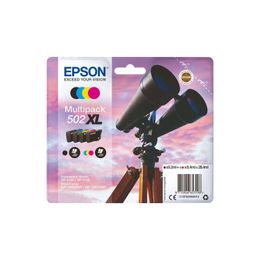 4er Original Multipack Set f&uuml;r Epson C13T02W64010 / 502XL Workforce WF-2865 DWF Druckerpatronen