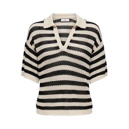 Jacqueline de Yong JDY Pullover 'JDYTIKKA' Damen Gr&ouml;&szlig;e L beige / schwarz