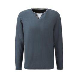 H.I.S. H.I.S Pullover Herren Gr&ouml;&szlig;e S blau / wei&szlig;